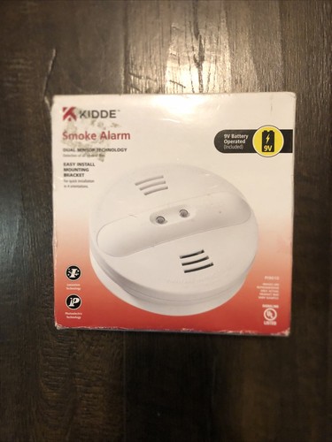 🔥Kidde Carrier Smoke Alarm P19010 Dual Sensor Technology Includes 9V ...