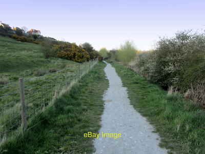 Photo 6x4 1066 Country Walk below Cadborough Cliff Rye The long ...