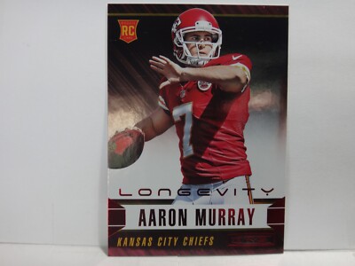 2014 Rookies and Stars Longevity Ruby Chiefs Football Card #103 Aaron ...