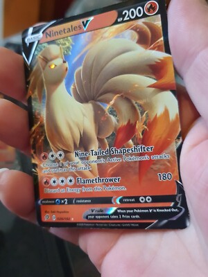 Pokemon Ninetales V 026/192 Rebel Clash Ultra Rare | eBay