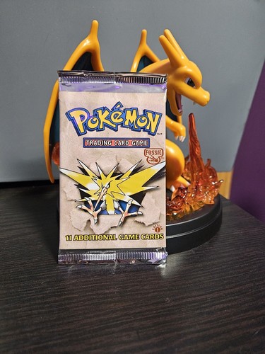 1999 Pokémon Fossil 1st Edition Booster Pack Factory Sealed | eBay