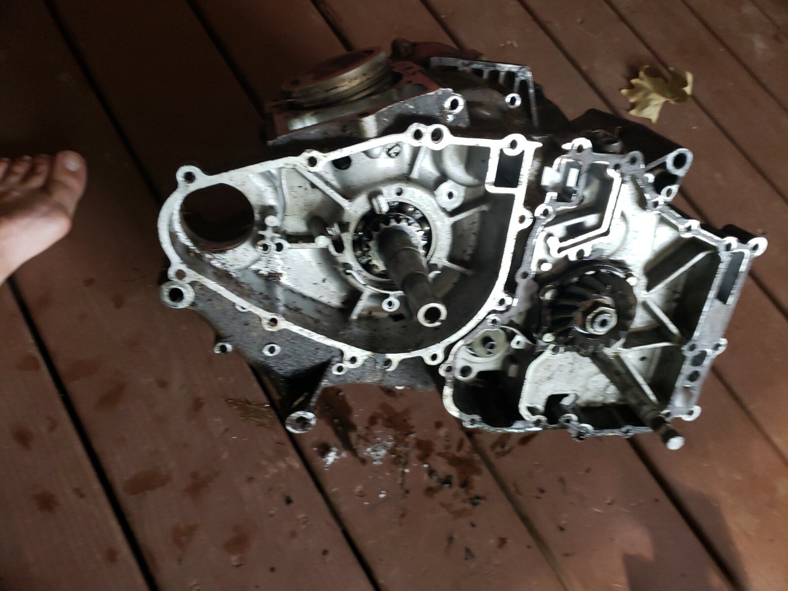 1988 88 KAWASAKI BAYOU 300 ENGINE MOTOR BOTTOM END KLF KLF300 | eBay