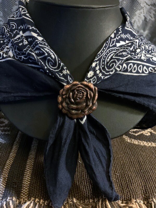 Western Decor Cowgirl/Cowboy Concho Scarf/Bandana Slide 1 1/2" | eBay