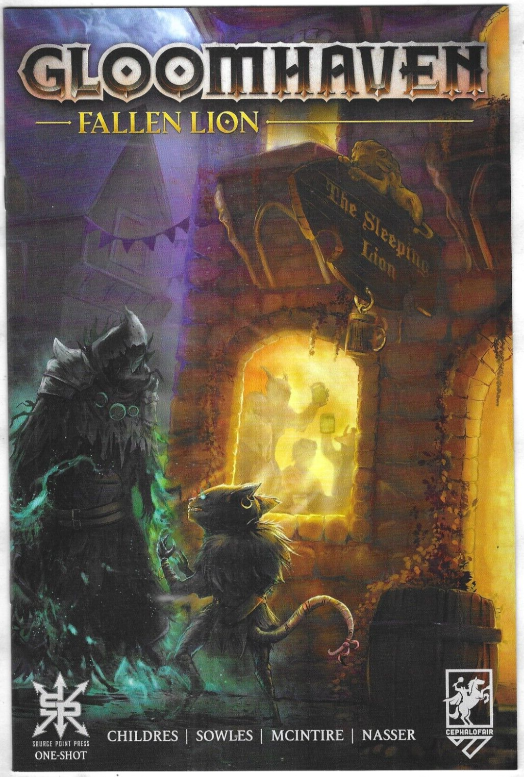 Gloomhaven Comic 1 Fallen Lion First Print Cover A Nasser 2020 McIntire ...