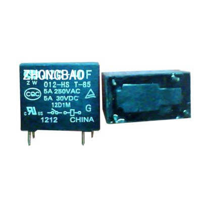 1pcs microwave oven 12V relay JZC-40F 012-HS JZC-40F-012-HS 12VDC ...