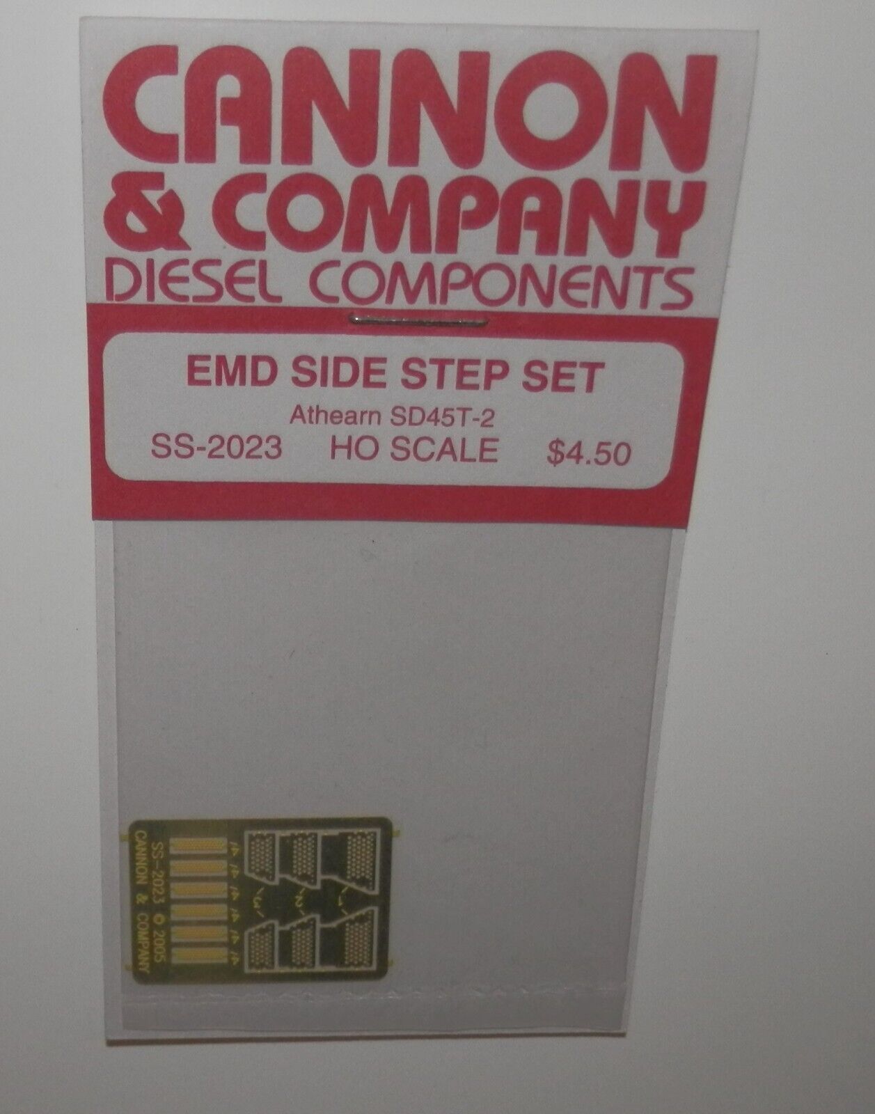 Cannon HO Scale EMD Side Step Set - Athearn SD45T-2 #SS-2023 NIP | eBay