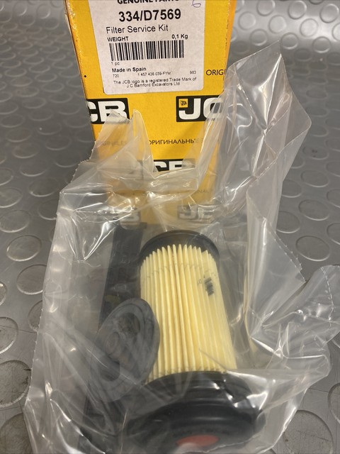 Genuine JCB SM 6-5 Filter 334/d7569 for sale online | eBay