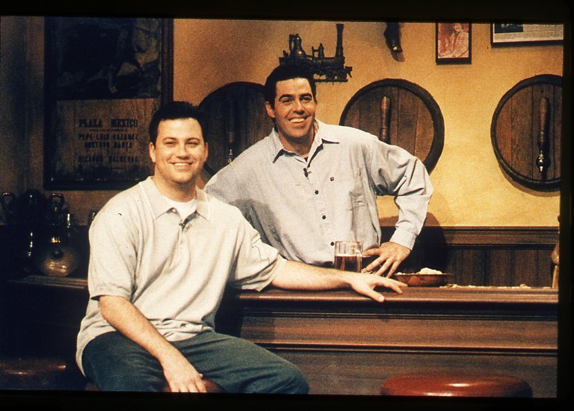 THE MAN SHOW CAST Adam Carolla, Jimmy Kimmel, Angelique Gorges SLIDE 1 ...