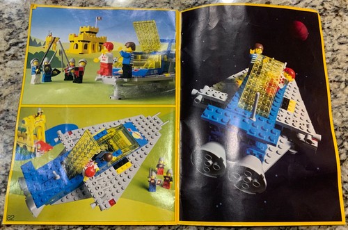 Legoland Lego 6000 Idea Book Instruction Manual 1980 Classic Most of ...