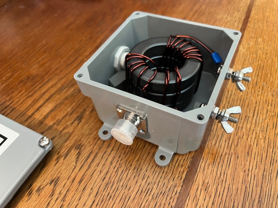 End Fed Half Wave EFHW 64-1 Transformer 160/80/40/20 M HIGH POWER ...