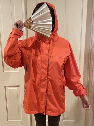 Vintage L.L.Bean Women's Coral Rain Jacket Size Large NWT | eBay