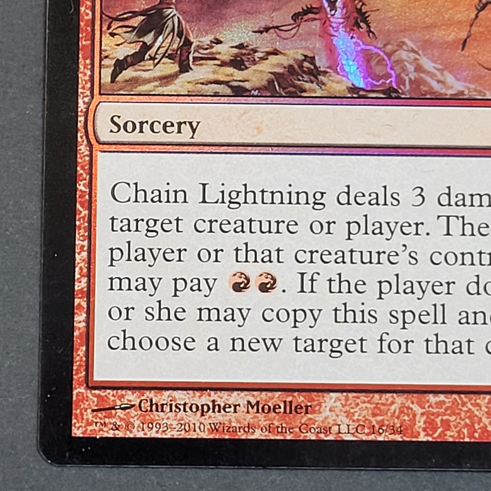 MTG Card - Chain Lightning - Premium Deck Series: Fire and Lightning ...