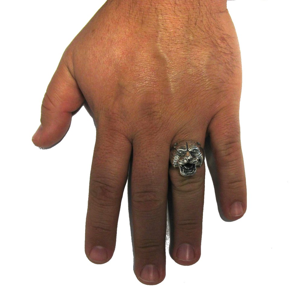 Genuine Sterling Silver Ring Hallmarked Solid 925 Puma Handmade | eBay