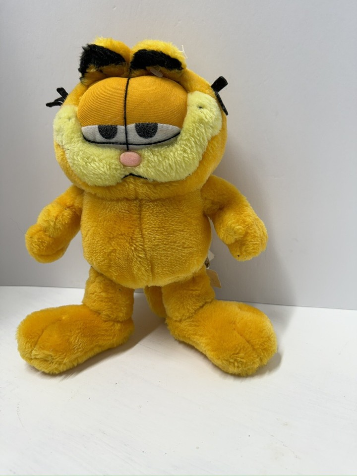 Play By Play Garfield the Cat 12 Inch Standing Animal Plush Toy Jim ...