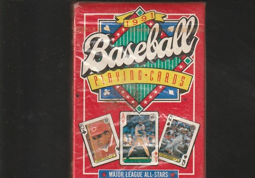 1991 BASEBALL PLAYING CARDS - 56 All-Star Players - NEW IN BOX ...