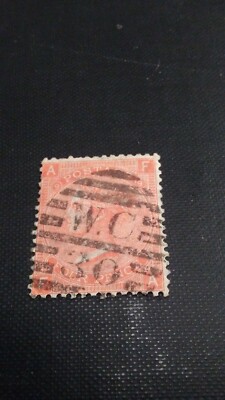 GREAT BRITAIN Queen Victoria SG95 1867 4d Deep Vermilion Plate 9 WMK L ...