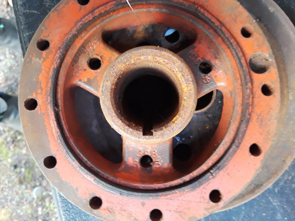 283-327 GM 6-1/8" Chevy Harmonic Balancer/PULLEY 6-3/4" SOLD AS-IS ...