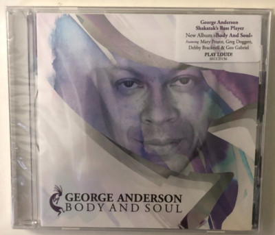 George Anderson, Body And Soul, 2017 US, Factory Sealed CD Album, Jazz ...