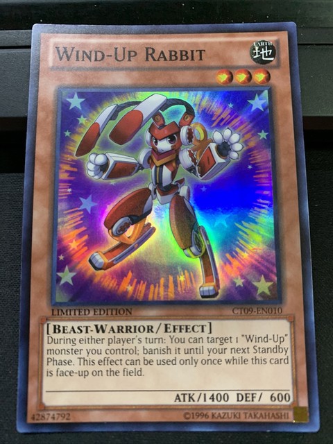 Yu-Gi-Oh! TCG Wind-Up Rabbit 2012 Collectors Tins CT09-EN010 Limited ...