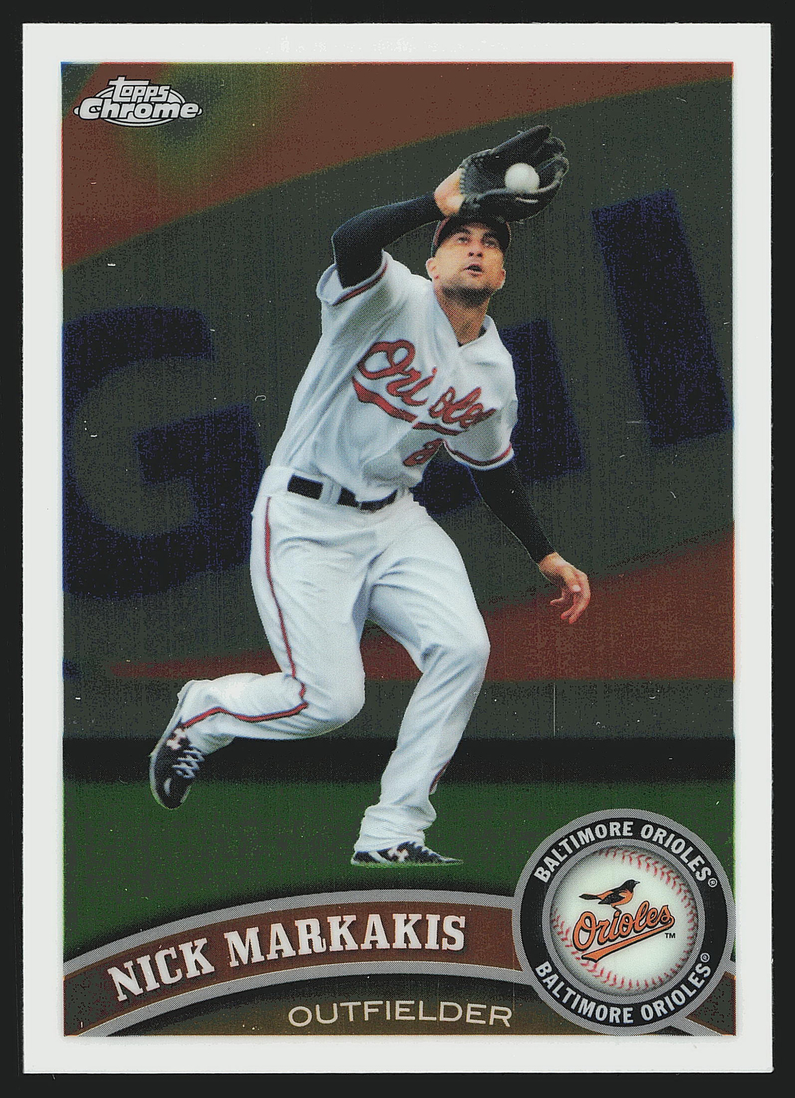 2011 Topps Chrome #22 Nick Markakis | eBay