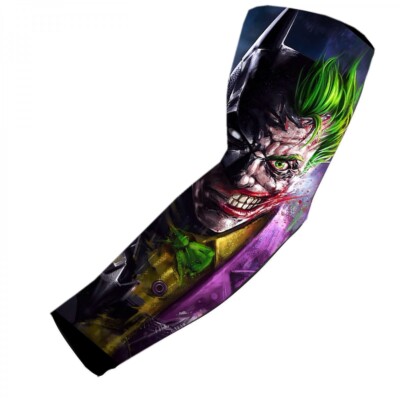 Kids Youth Batman Joker Stretch Compression Arm Sleeve for Halloween ...