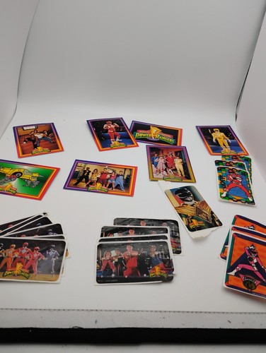 1994 MIGHTY MORPHIN POWER RANGERS Cards And Stickers Lot | eBay
