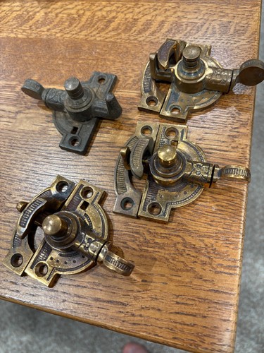 Antique Bronze Victorian Eastlake Window Sash Locks/ Latches | eBay