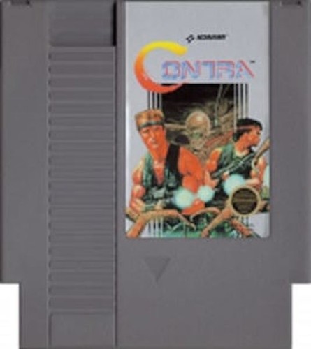 Used North American version of Famicom NES Contra | eBay