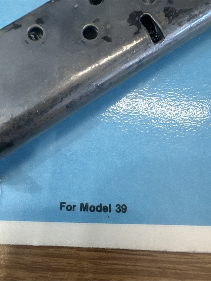 Smith & Wesson 39 439 539 639 9MM 8 Round Magazine OEM S&W SW Stainless ...