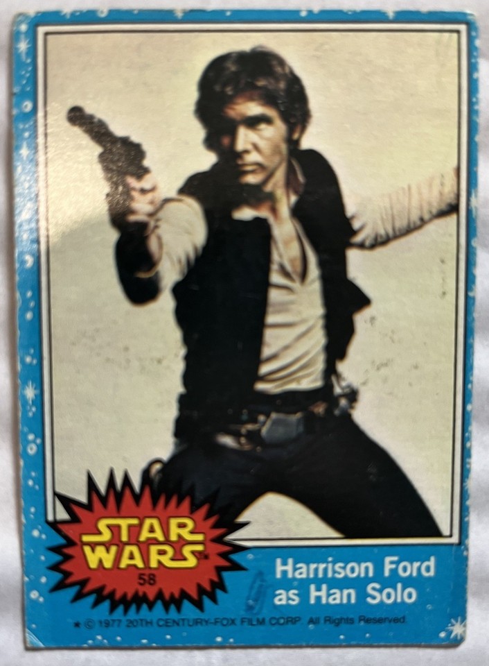 1977 Star Wars Trading Card Lot 20 Cards! Han Solo, Moff Tarkin Fine ...