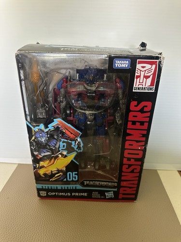 Optimus Prime 05 Transformers Studio Series Voyager Hasbro Complete ...