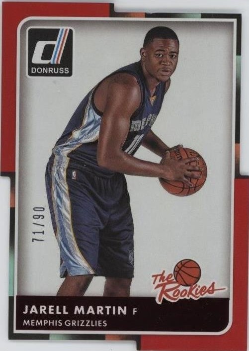 2015-16 Panini Donruss - The Rookies Jarell Martin #16 Inspirations Die ...