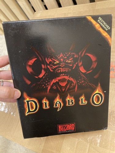 Diablo PC CD ROM - Blizzard Entertainment - Big Box - German ...