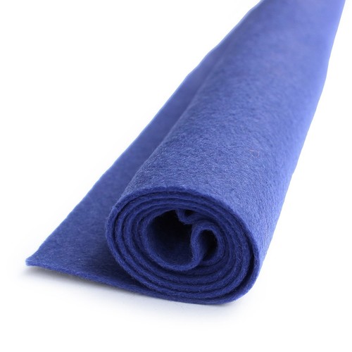 Bluer Than Blue Wool Felt Sheet 12x18 in 35% Wool Blend DIY Sewing ...