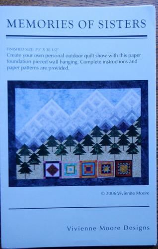 Vivienne Moore "Memories of Sisters" Oregon Foundation Pieced Quilt ...