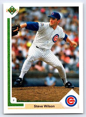 1991 Upper Deck #493 Steve Wilson Chicago Cubs BASEBALL Card | eBay