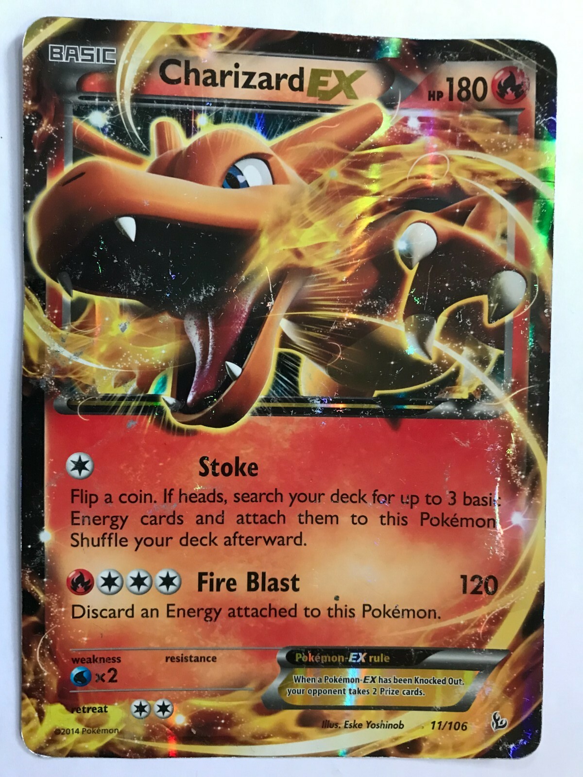 Pokemon Giant Card "Charizard EX" very cool. | eBay