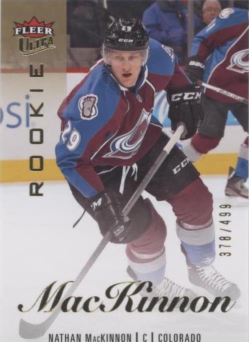 2013-14 Fleer Showcase - Ultra Nathan MacKinnon #63 /499 (RC) for sale ...