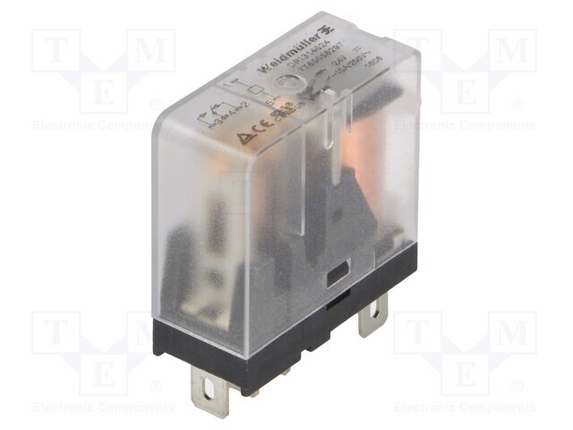 Relay: Electromagnetic US Coil: 24VDC 10A/250VAC 10A 7760056297 ...