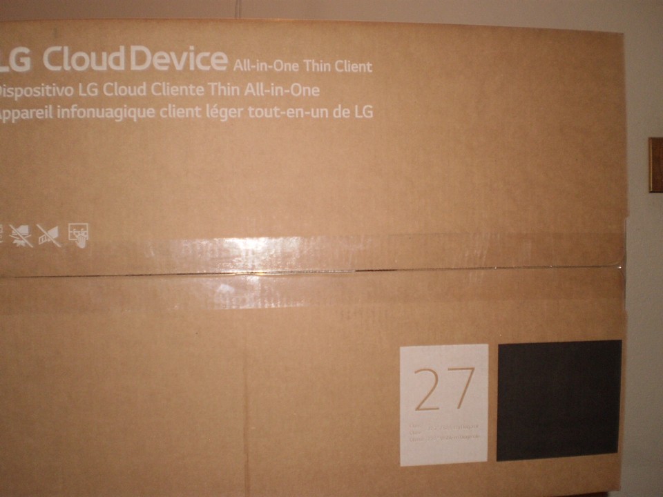 LG 27CN650i-6N 27" FHD AIO Thin Client IGEL OS Quad-core Intel Celeron ...