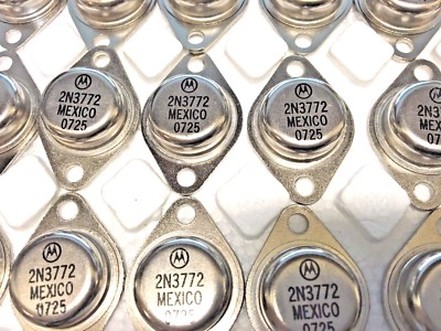 4 Pieces 2N3772 NPN Planar Silicon Transistor 60V 20A 150 New Original ...