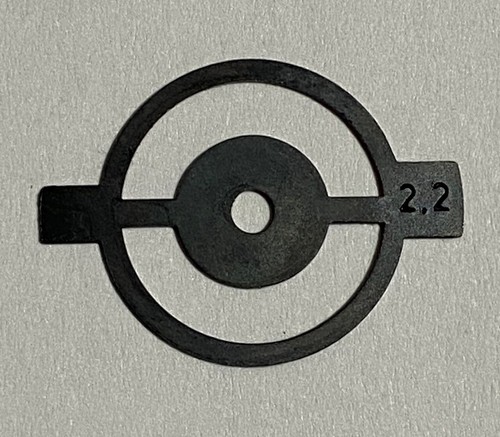 Feinwerkbau 16mm Front sight steel inserts Fit 18mm Sight Aperture type ...