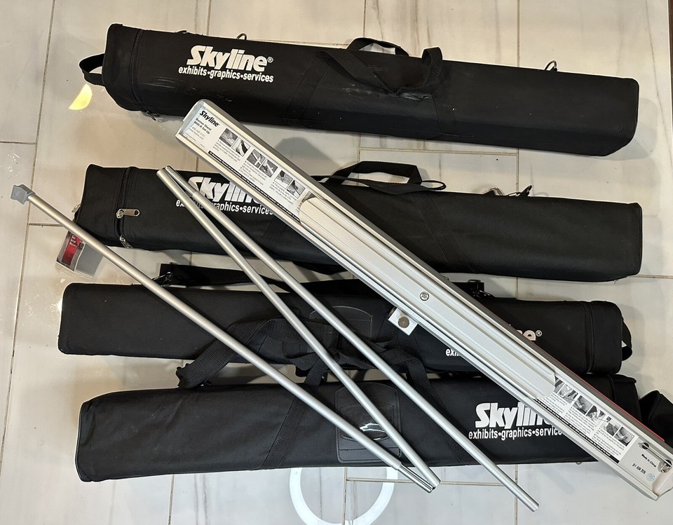 Skyline 3000R 33.5 X 79” Retractable Banner Stand - Used | eBay