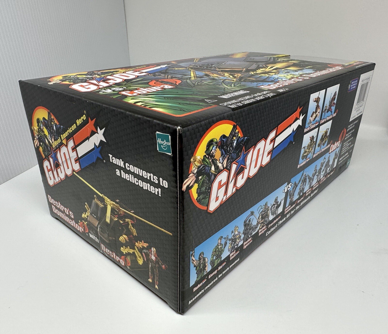 Hasbro 2001 ARAH Gi Joe VS Cobra Destro's Dominator Tank Helicopter ...