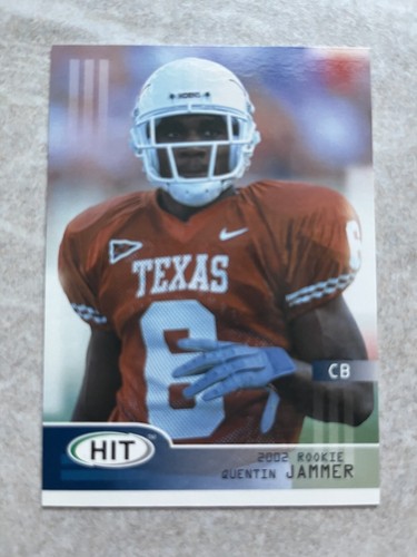 2002 SAGE Hit #5 Quentin Jammer NCAA Texas Longhorns | eBay