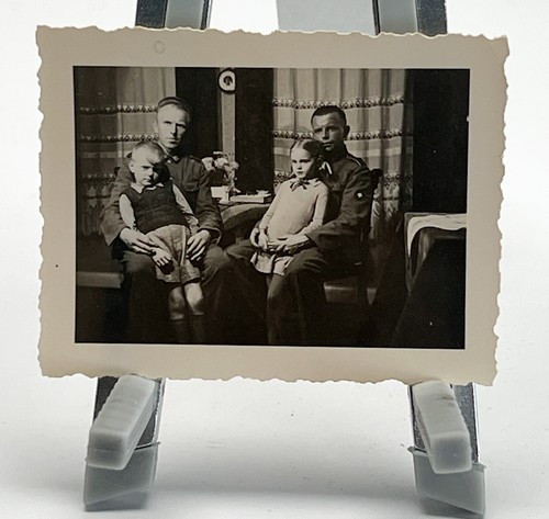 WW2 German Soldiers Family Photo With Their Children | eBay