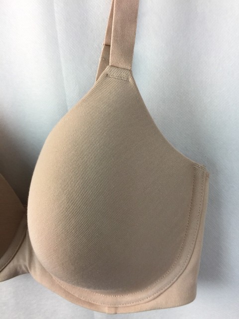 Bali Bra Size 38DD Beauty by Bali B202 Nude T Shirt Bra Underwire High ...
