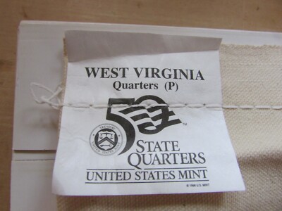 $25 Unopened Mint Bag, 2005-P West Virginia State Quarters | eBay