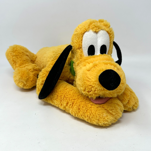 Disney Parks Mickey Mouse Pluto Plush Stuffed Animal Yellow Dog Cute ...