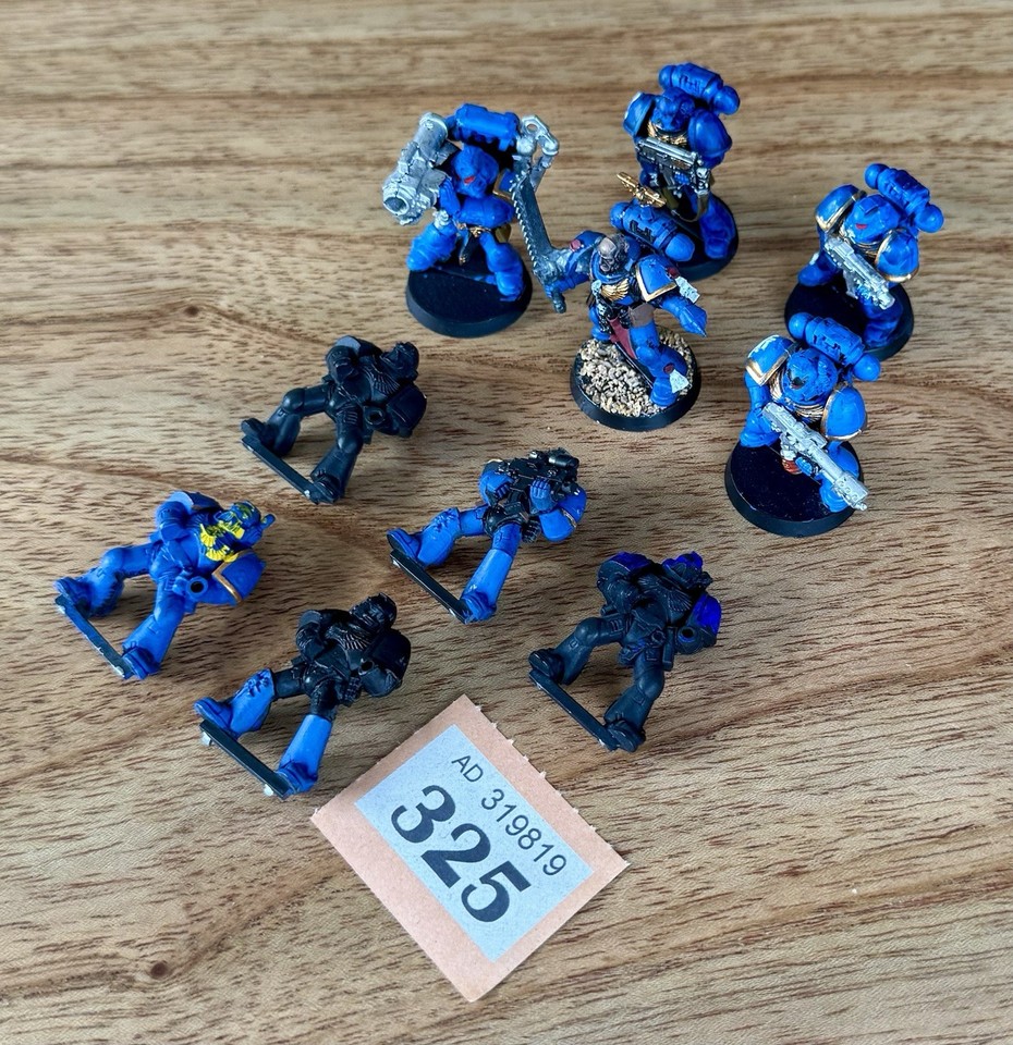 Warhammer 40K Space Marines Tactical Squad Flamer Monopose Command Gw ...